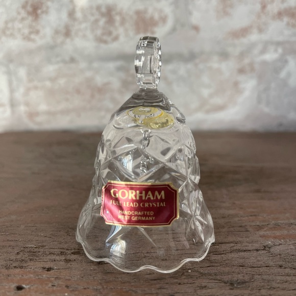 Gorham | Holiday | Gorham Germany Fancy Full Lead Crystal Ringing Bell ...